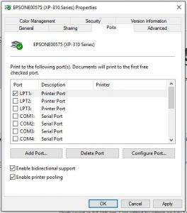 Remote Desktop Network Printer Redirection