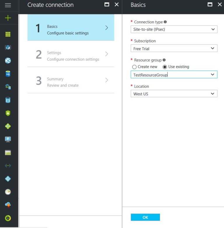 Setup Azure to Unifi USG IPSec VPN