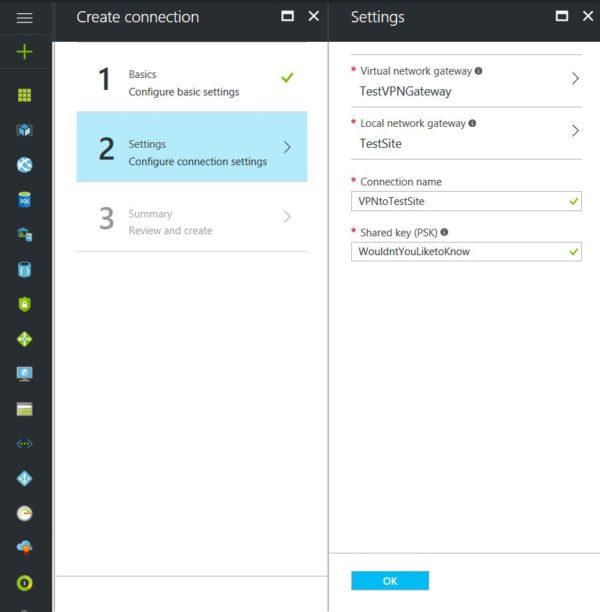Setup Azure to Unifi USG IPSec VPN