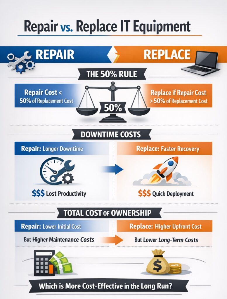 Budget Talk: Cost of Repair vs. Cost of Replace